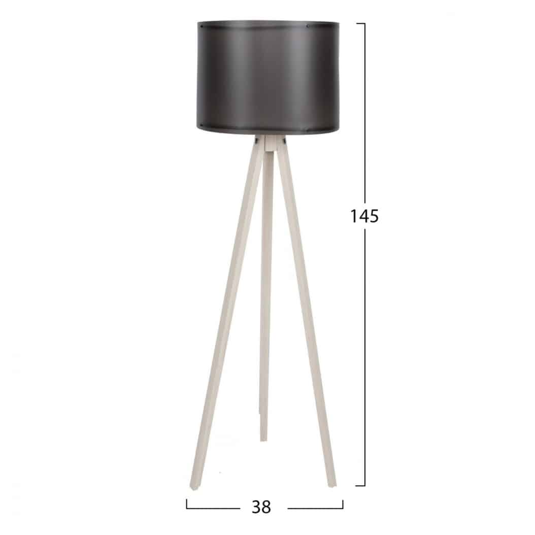 ΦΩΤΙΣΤΙΚΟ ΓΡΑΦΕΙΟΥ LED BLAIN HM4444.03 ΓΑΛΑΖΙΟ-ΛΕΥΚΟ ABS 13,6x17,7x40Υ ...