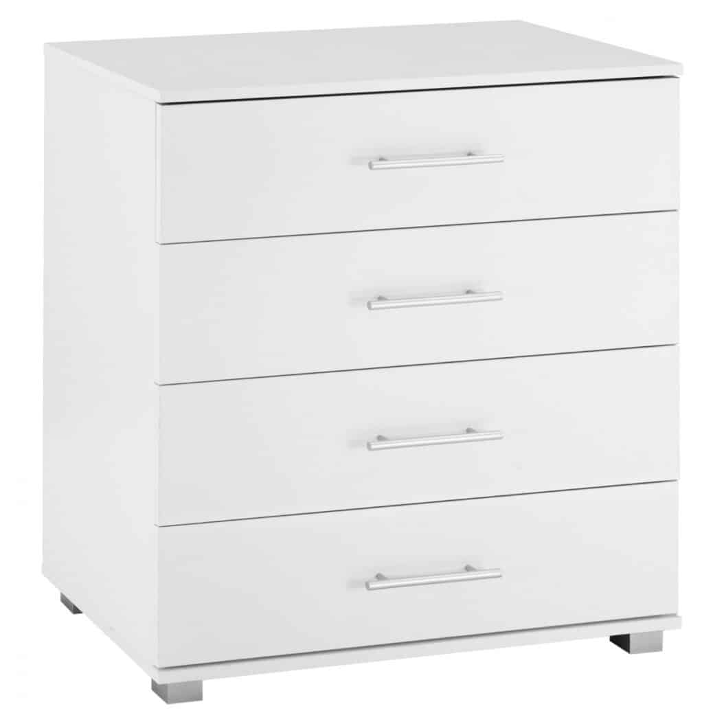 ΣΥΡΤΑΡΙΕΡΑ ΜΕΛΑΜΙΝΗΣ BRIANA HM2204.05 ME 4 ΣΥΡΤΑΡΙΑ ΛΕΥΚΗ 75x40x83Y εκ ...